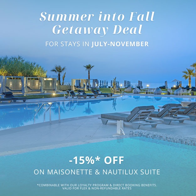 Rethymnon Luxury Beach Hotel | Enjoy 5 Star Holidays in Rethymnon